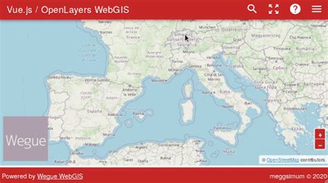 Wegue Webmapping With Openlayers And Vuejs