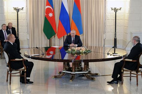 Azerbaijan Armenia Russia Ink Document To Commit To Normalization
