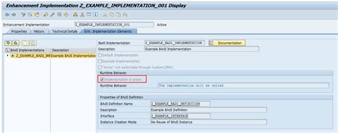 modify badi implementation through code sap community
