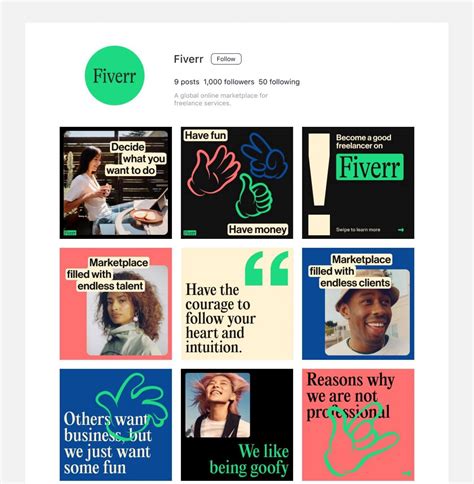 Fiverr Rebrand By Darren Yao Sva Design