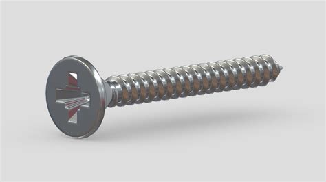 Wood Screw Buy Royalty Free 3d Model By Frezzy Frezzy3d C3e3567