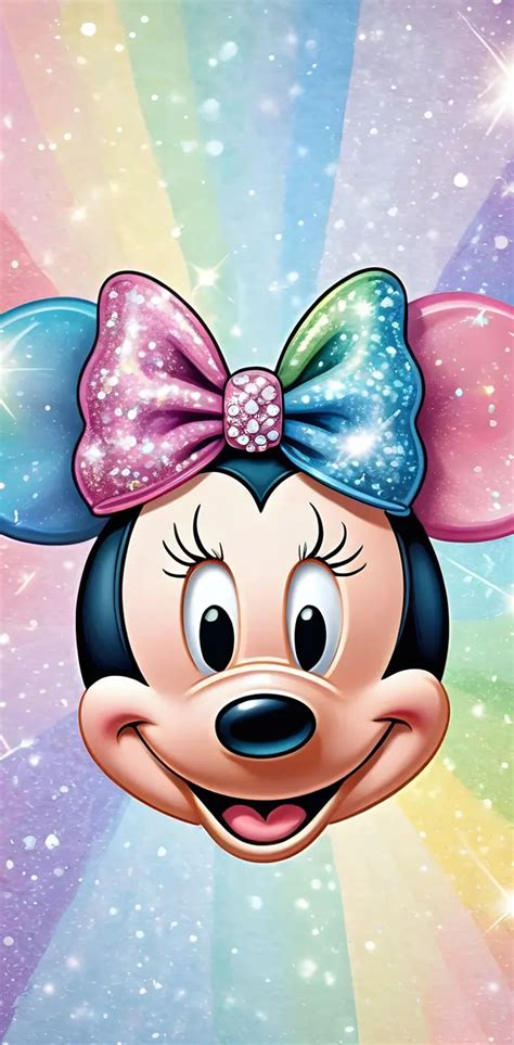 Minnie Mouse 🌈 Diamond Wallpaper By Squirrel1990 Download On Zedge
