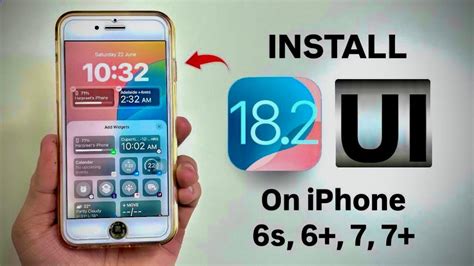 How To Download Ios18 2 Ui Feature On Iphone 6s 7 7 Youtube