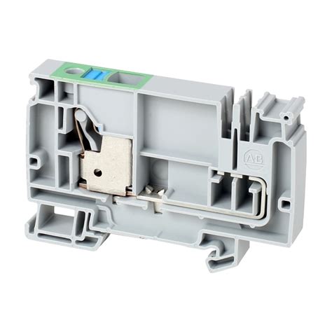 allen bradley 1492 p push in power distribution earth terminal 10mm 1