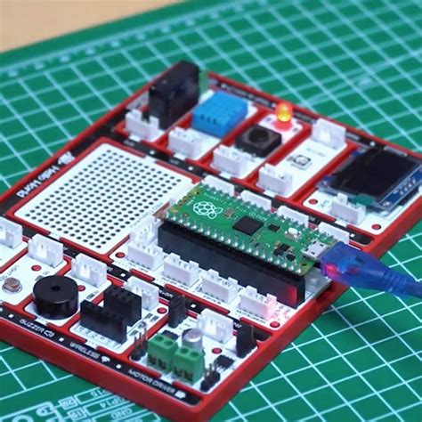 Get Started Raspberry Pi W Led Blink Picobricks