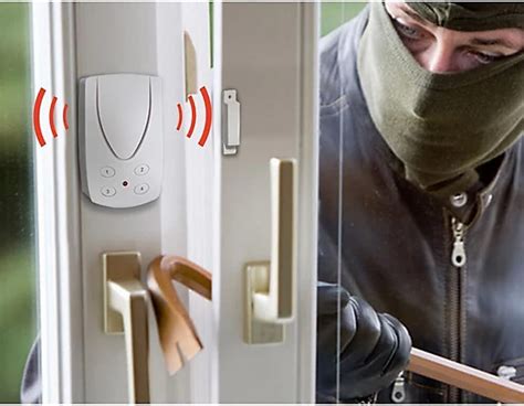 New Magnetic Contact With Keypad Door Alarm Loud Garage Shed Home