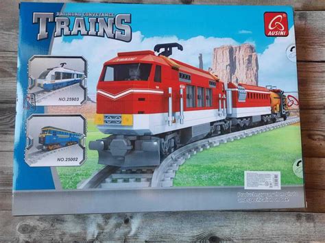 Конструктор аналог лего Lego Поезд Железная дорога Локомотив - 800 грн ...
