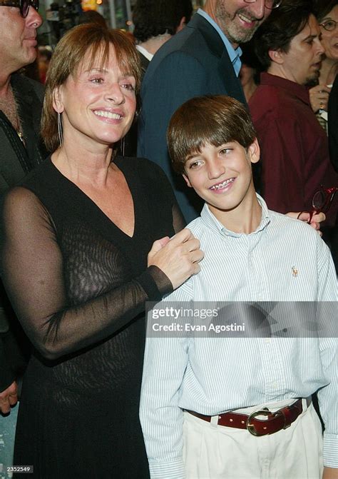 Actress Patti Lupone And Son Joshua Arrive At The Opening Night Of