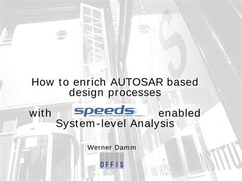Pdf How To Enrich Autosar Based Design Processes With Enabled