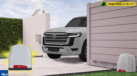 Motor para portón eléctrico Nice kg velocidad seg Panamá Seguridad para Ti