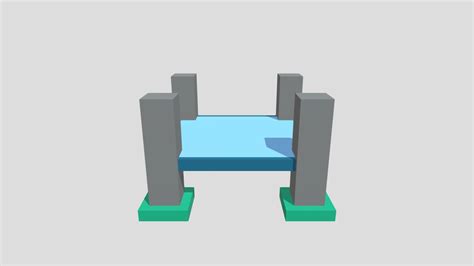 ESTRUTURA BASE CAIXA D ÁGUA Download Free 3D model by RN Estrutural Estruturas3D b273bf0