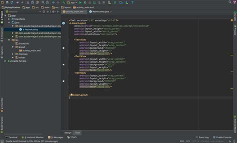 Linearlayout · Android Developer