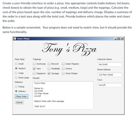 Solved Javafx Please Make Sure It Runs Appropriately Please