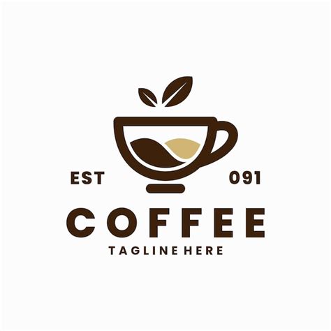Création De Logo Vectoriel De Tasse De Café Logo De Café Logo De Café