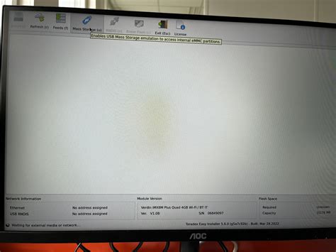 Problems To Display The Toradex Easy Installer Technical Support