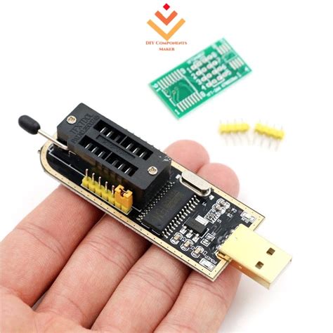 CH341A USB Programmer 24 25 Series EEPROM BIOS Burner Writer SPI Flash Shopee Malaysia