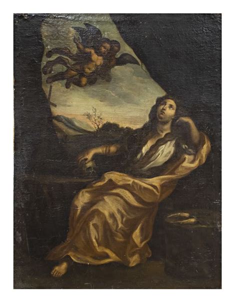 DIPINTO MADDALENA DI PITTORE ITALIA CENTRALE Asta ASTA 267 GENNAIO