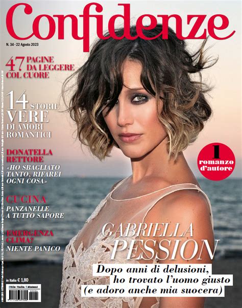 Gabriella Pession Sto Vivendo I Miei Anni Più Felici Confidenze