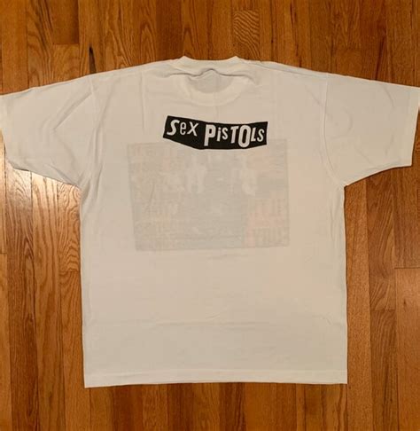 Rare 80s Dead Stock Sex Pistols T Shirt Sid Vicious D Gem