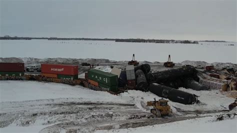 Train Derails In North Dakota Causing New Hazardous Materials Spill