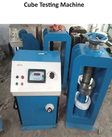 1 2 Hp Digital Cube Testing Machine Semi Automatic At Rs 95000 In