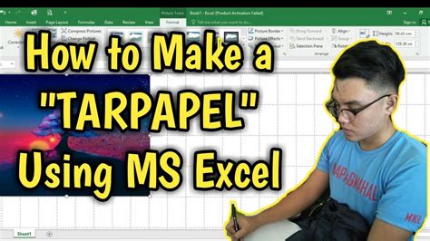 How To Make Tarpapel In Microsoft Publisher Tutorial Youtube