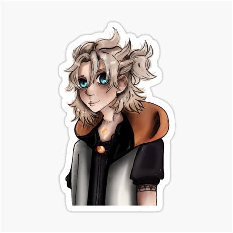 Albedo Genshin Impact Sticker For Sale By Dismalrainfall Redbubble