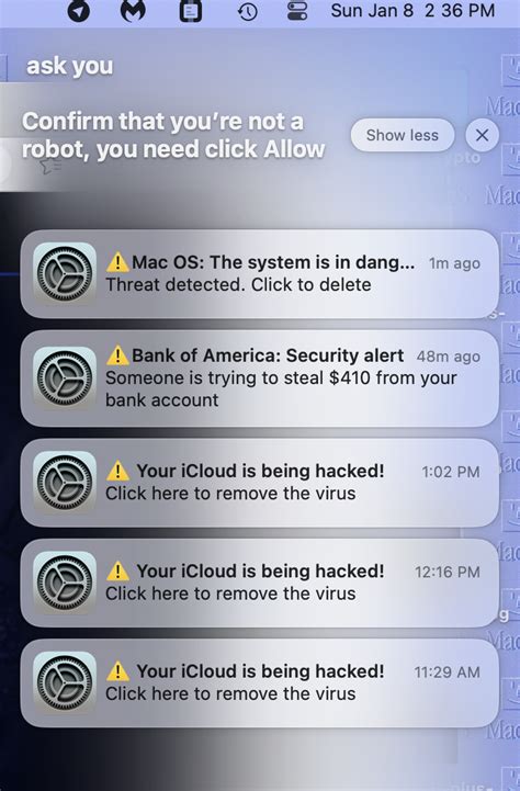 Odd Notifications Macrumors Forums