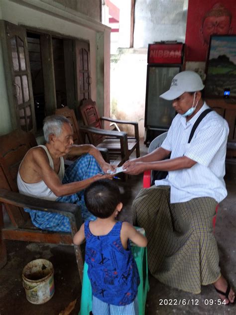 ဒဂုံမြို့သစ်‌ မြောက်ပိုင်း မြို့နယ်တွင် ဘိုးဘွားများအား လူမှုရေးပင်စင