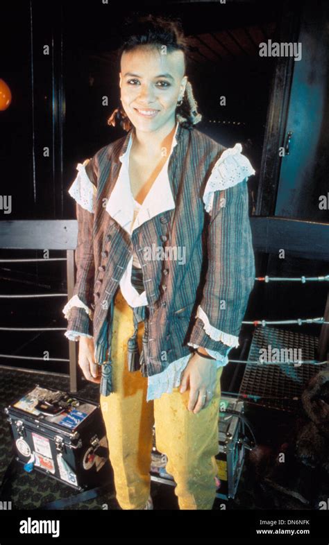 Bow Wow Wow Uk Pop Group About 1980 With Vocalist Annabella Lwin Stock
