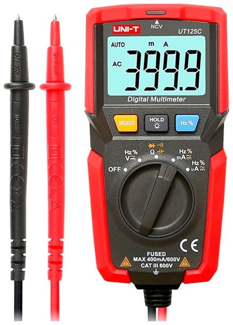 Купить Uni T мультиметр Ut125c цифровой в Алматы Магазин на Kaspi Kz