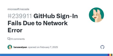 Github Sign In Fails Due To Network Error · Issue 239911 · Microsoftvscode · Github