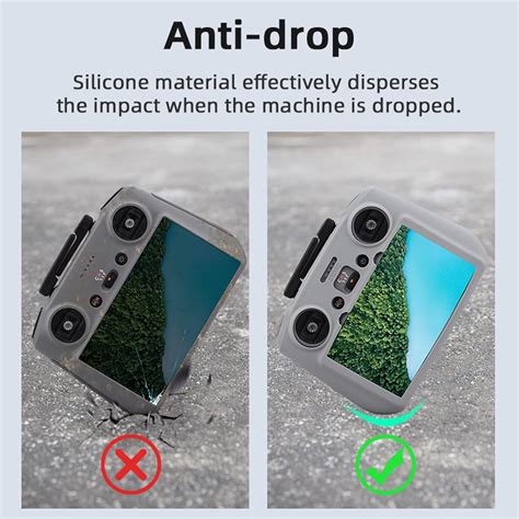 RC Funda Protectora De Silicona Para DJI Mini ProAir Accesorios Compatible Con Mando A