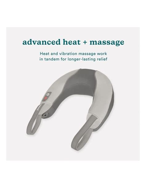 Homedics Vibration Neck Massager With Heat Nmsq 217hgy Au Myer