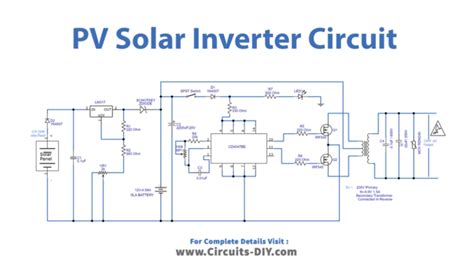 Pv Solar Inverter Circuit Diagram