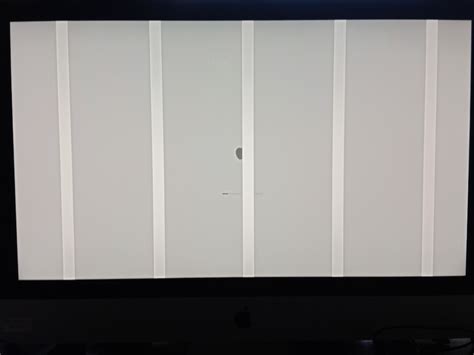 Imac 27 Bars Down The Screen And Wont Let Me Boot Into Recovery Mode R Applehelp
