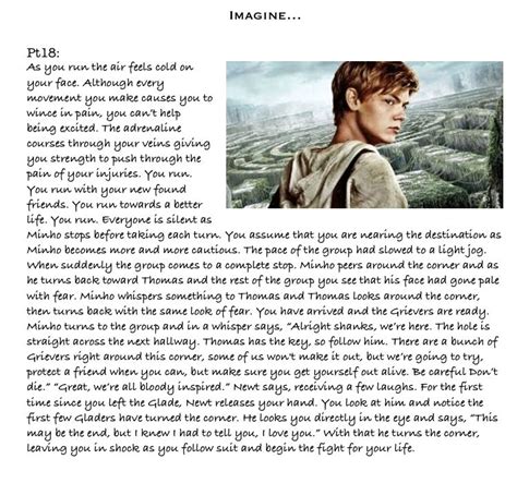 TMR Imagine Newt From Maze Runner Newtimagines Part Eighteen ImagineYouAndNewt Newt