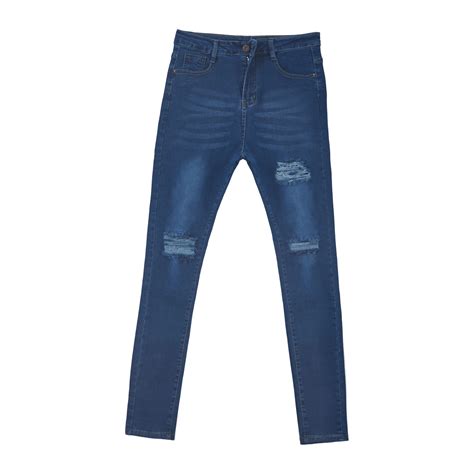 Plus Size Womens Denim Leggings 5xl High Waist Stretch Trousers Cotton