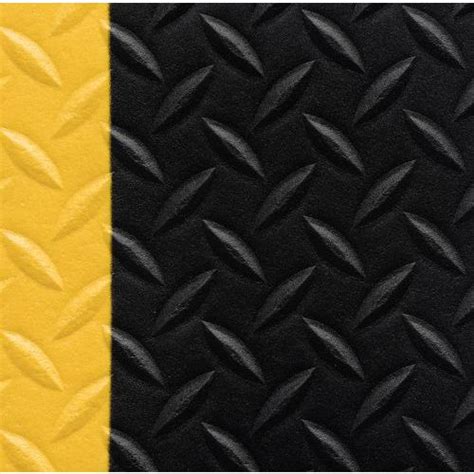 Tapis Antifatigue Diamond Sof Tred L Noir Jaune Notrax Manutan Fr