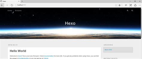在windows下使用hexo githubpage搭建博客的过程 csdn博客