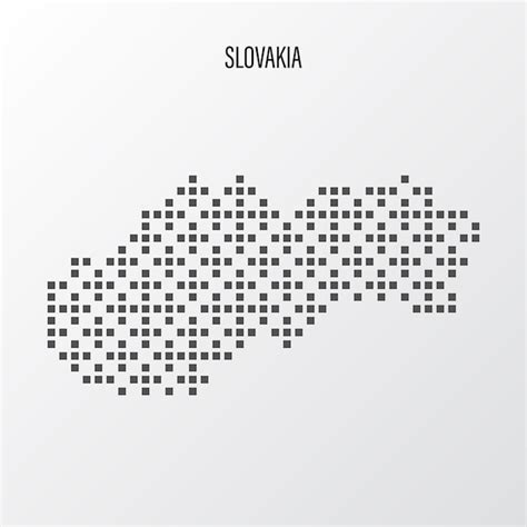 Premium Vector Slovakia Map