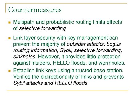 Ppt Secure Routing In Wireless Sensor Networks Attacks And Countermeasures Powerpoint