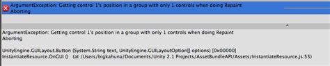 problems with the assets bundle api example proj unity engine