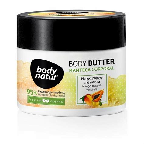 Body Natur Körperpflegemittel Body Butter Mango 200ml, Herren