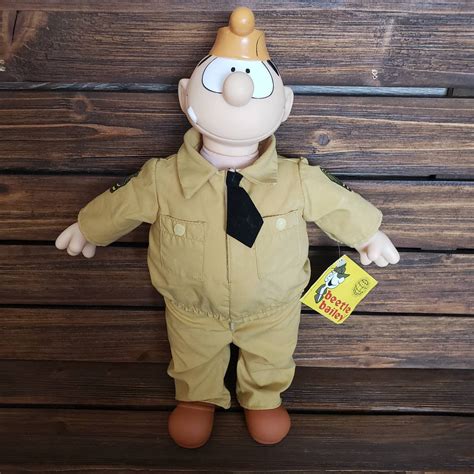 Beetle Bailey Sunday Comic Cartoon Sarge Character Doll Approximately Tall Vintage With