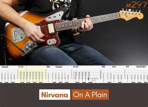 On A Plain Nirvana Sparky Guitar