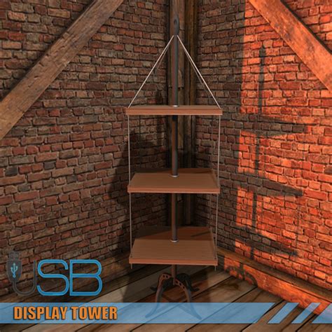 Second Life Marketplace Usb Display Tower
