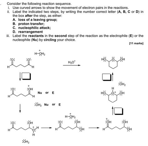Solved Consider The Following Reaction Sequence I Use Chegg