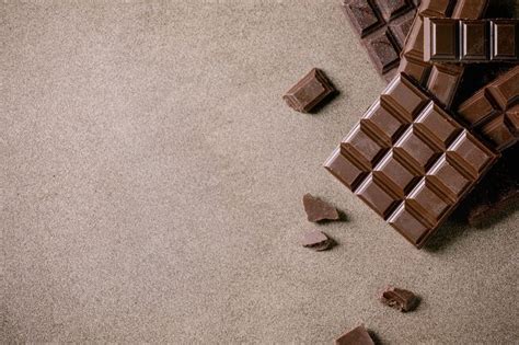 Dark Chocolate With Cocoa Texture