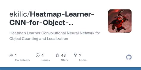 GitHub Ekilic Heatmap Learner CNN For Object Counting Heatmap Learner Convolutional Neural